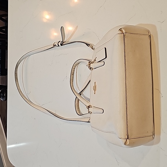 Coach | Bags | Coach Crossbody Bag Cream | Poshmark